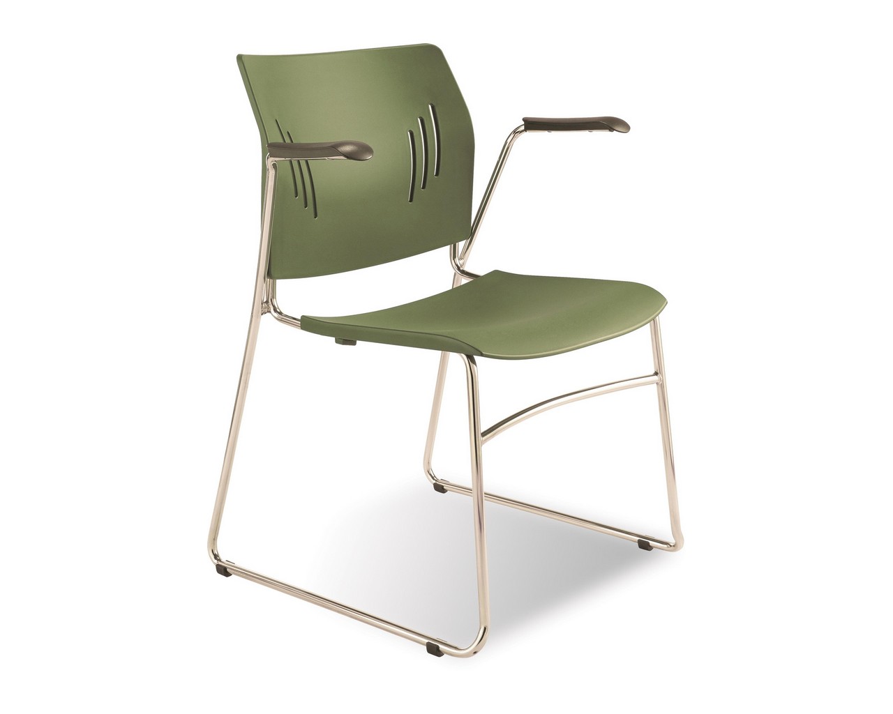 Tela Guest Chair with Arms - Mi'kmaq Office Furniture