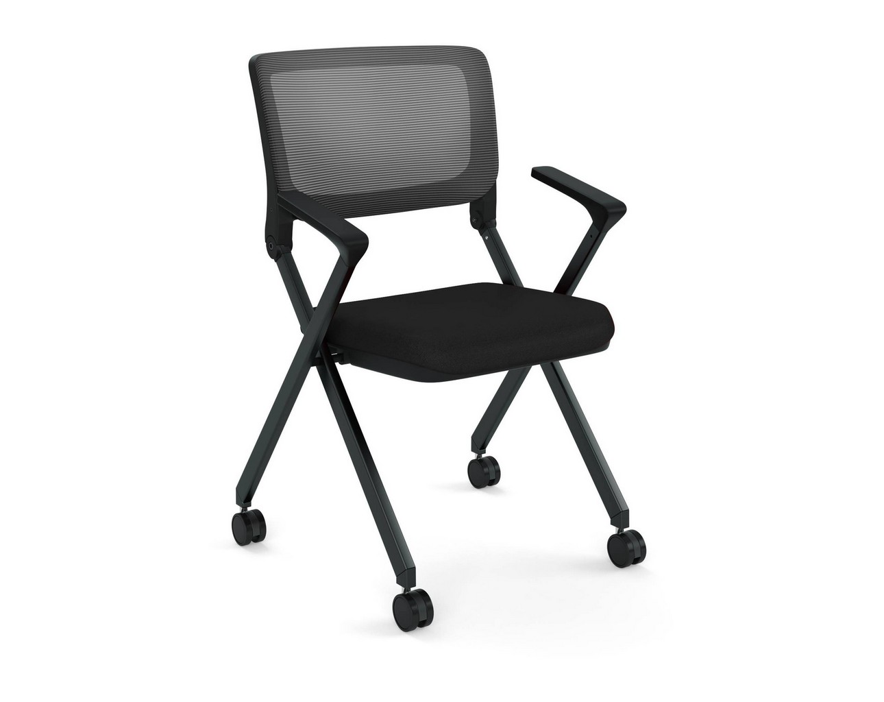 Julep Nesting Guest Chair with Arms - Mi'kmaq Office Furniture